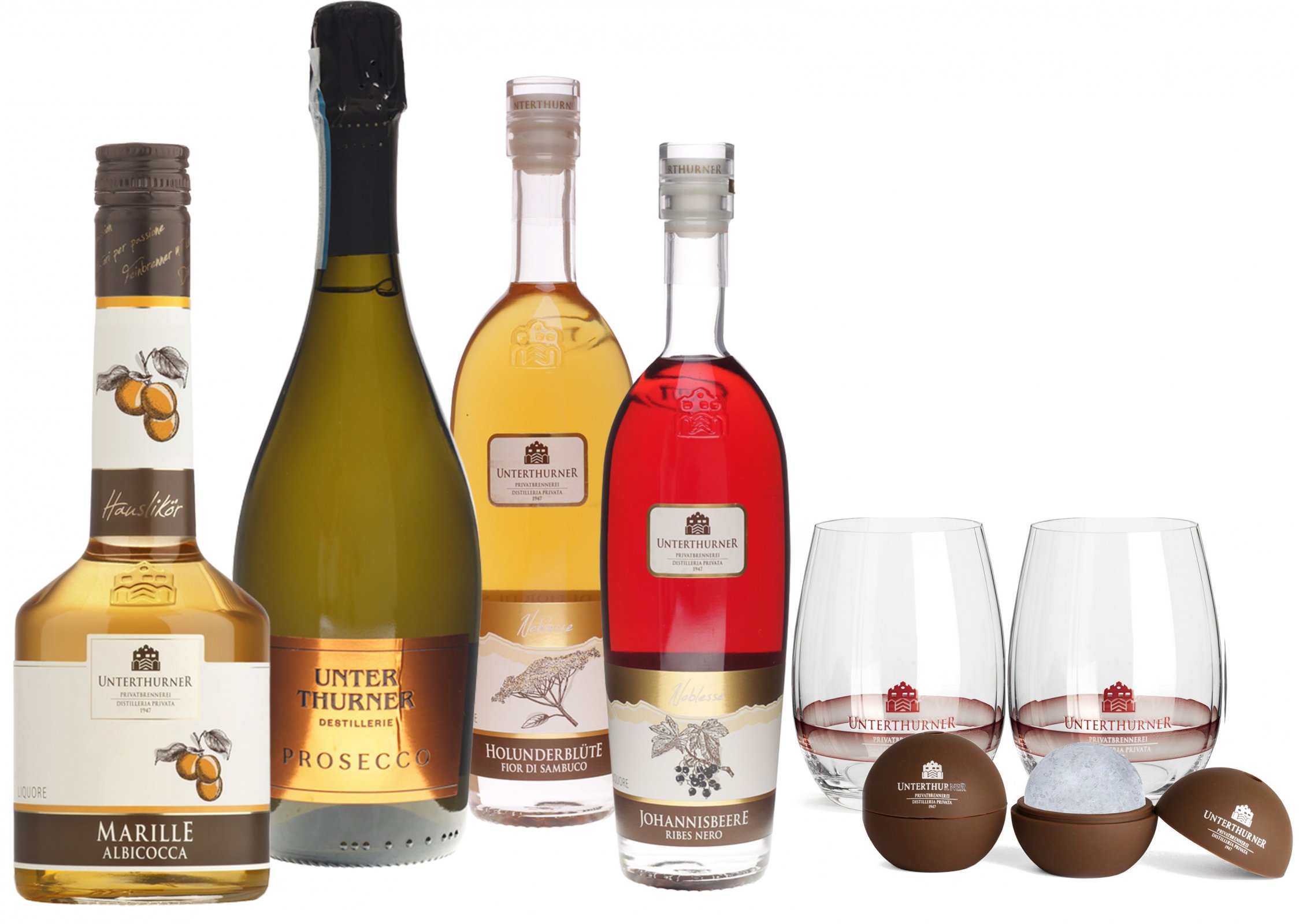 Unterthurner Aperitif Set hier bei uns im Onlineshop